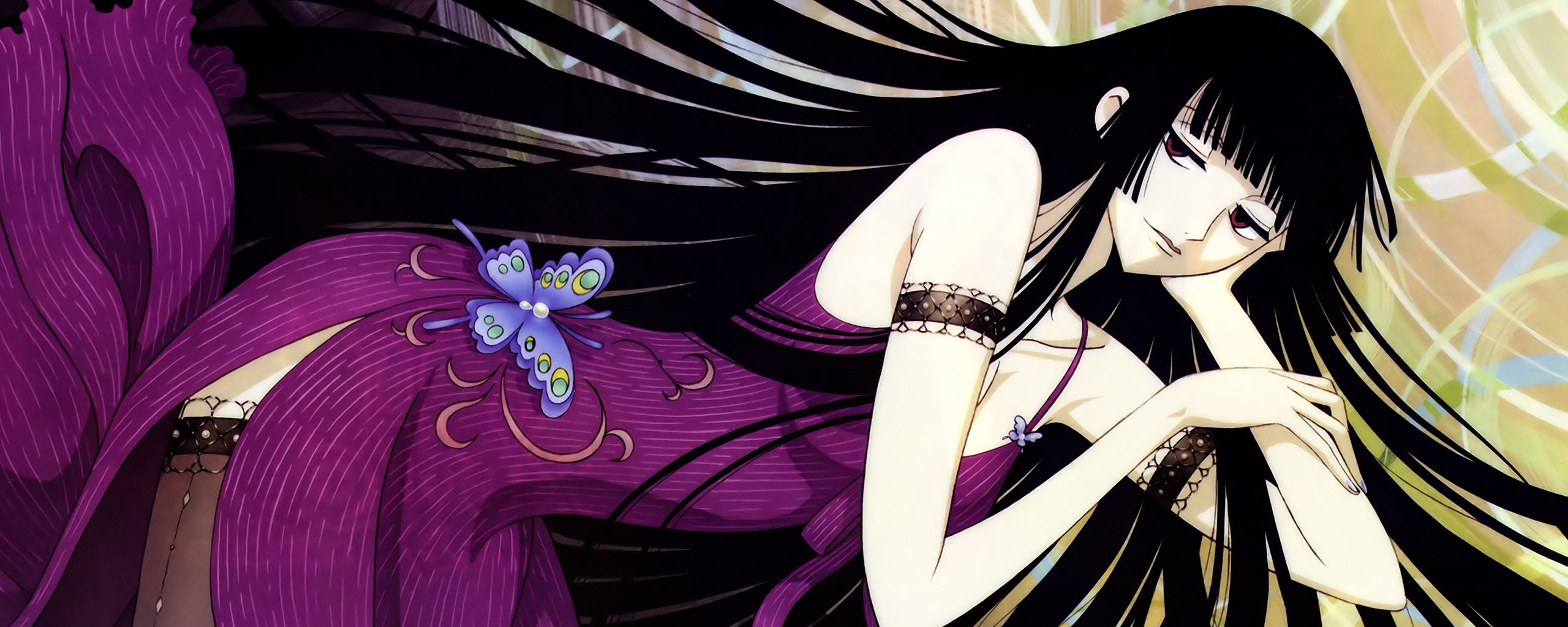 clamp xxxholic ichihara yuuko dress thighhighs | #22204 | yande.re